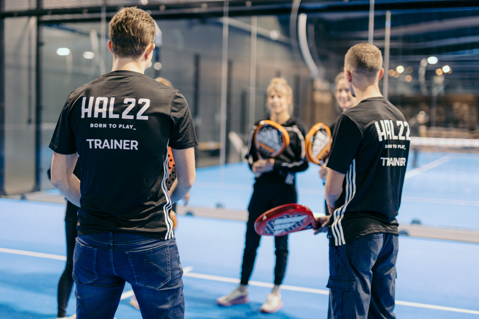Padel Clinic en padel les | Padel voor beginners | HAL22