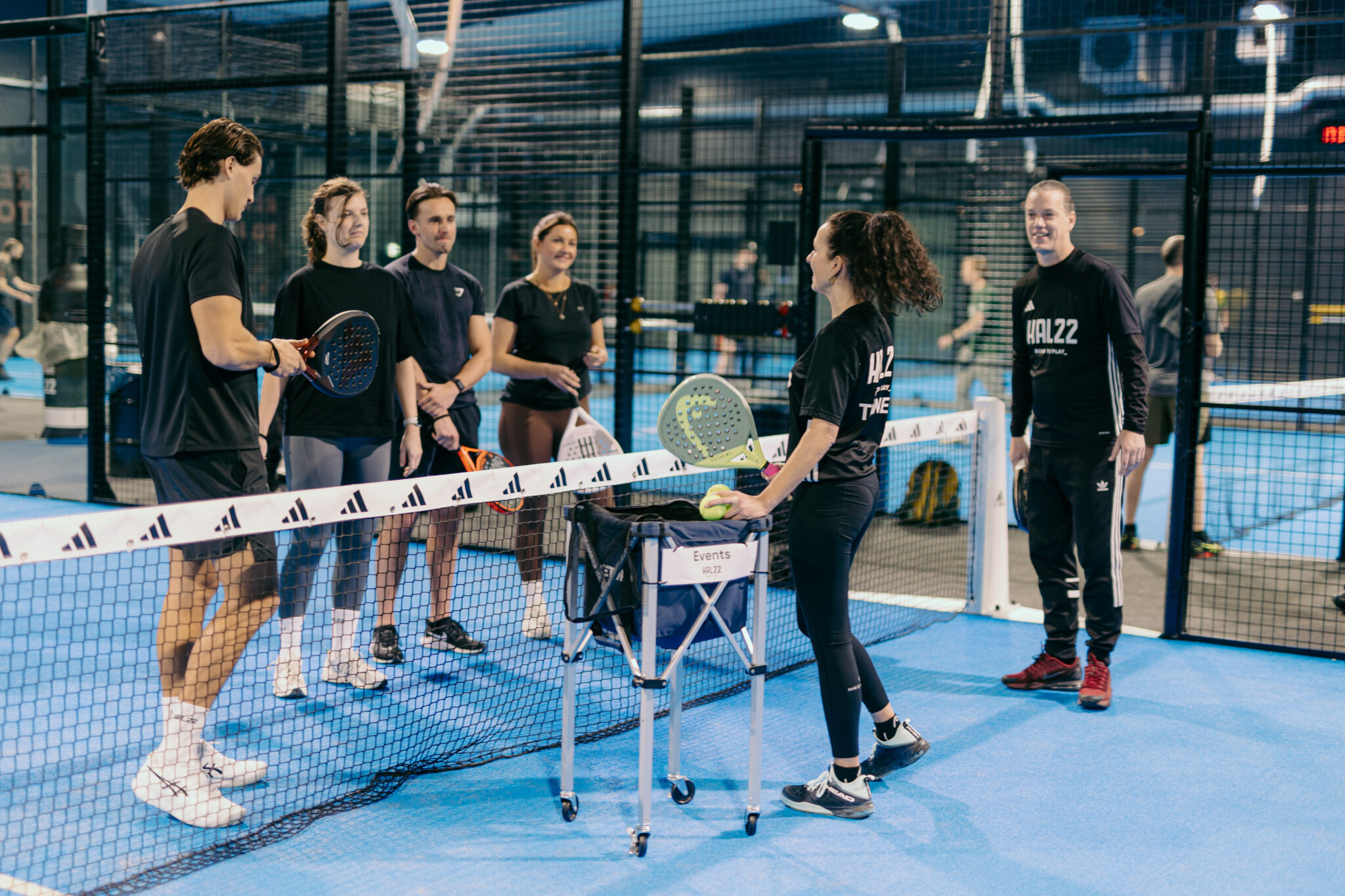 Padel Clinic en padel les | Padel voor beginners | HAL22
